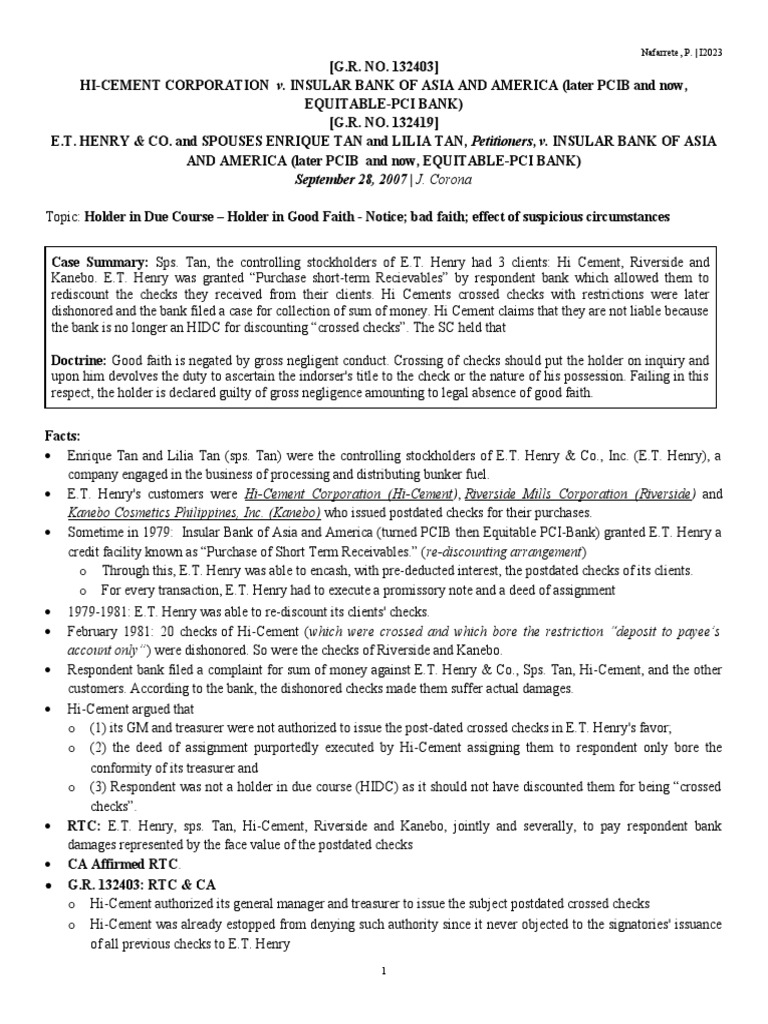 Hi Cement v. Insular | PDF | Common Law | Justice