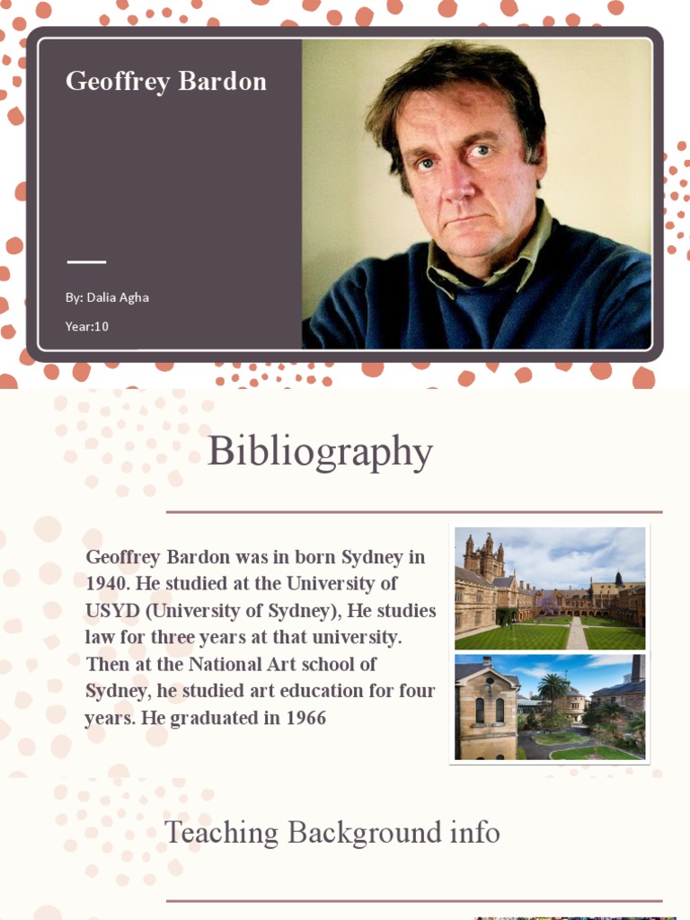 Geoffrey Bardon Evolution of Contemporary Aboriginal Aesthetics - Dalia ...