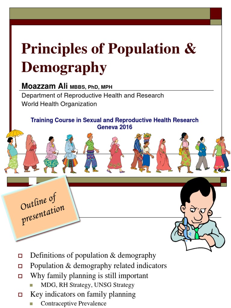 Principles Population Demography Moazzam Ali 2016 | PDF | Family ...