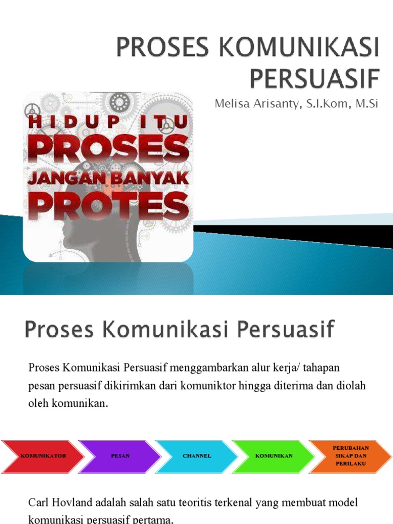 Slide Com 208 Proses Komunikasi Persuasif | PDF