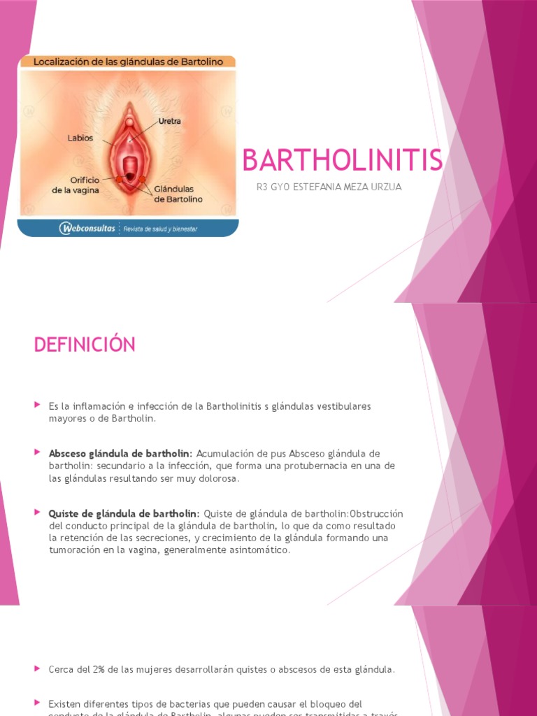BARTHOLINITIS | Descargar gratis PDF | Inmunología | Especialidades Medicas