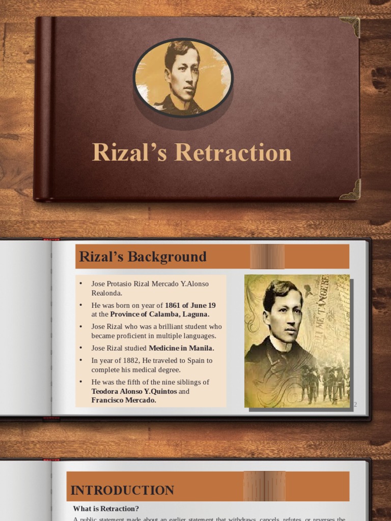 Rizal's Retraction | PDF | Philippines