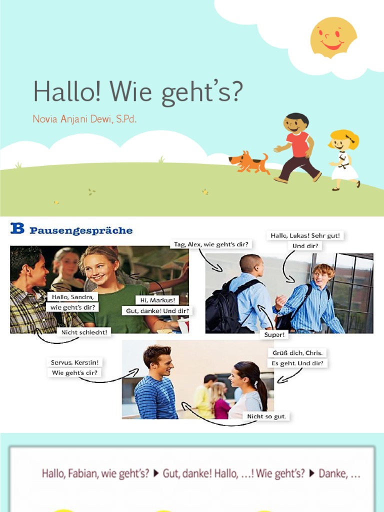 Hallo! Wie Geht's | PDF