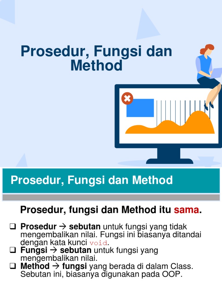 Materi 5 - Prosedur, Fungsi Dan Method | PDF