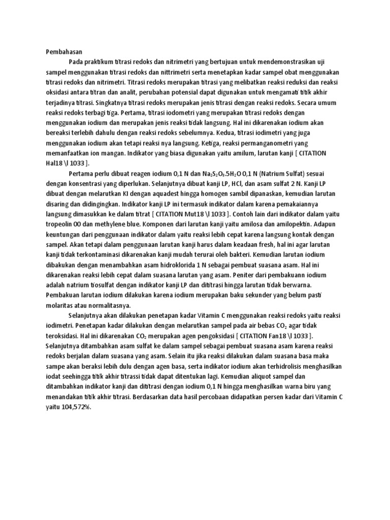 Pembahasan Redoks | PDF