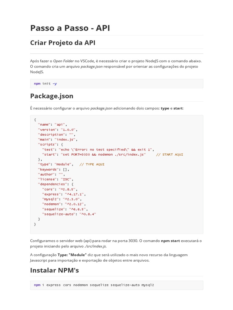 Passo A Passo Api | PDF | Script Java | Rede mundial de computadores