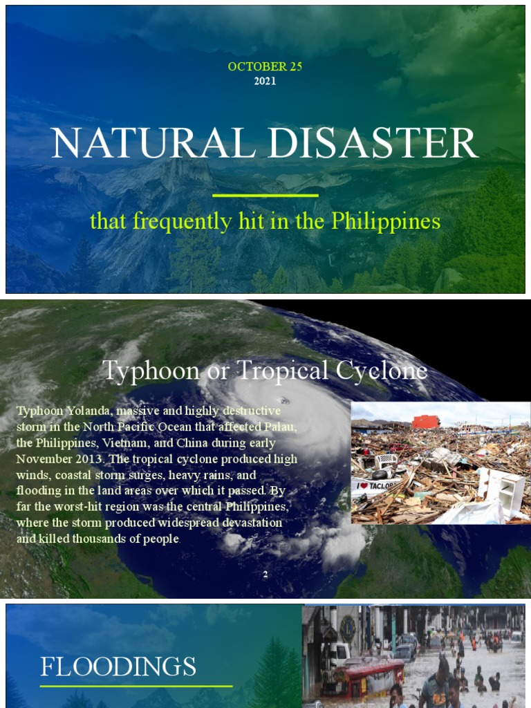 Powerpoint Presentation NSTP | PDF | Natural Hazards | Landslide