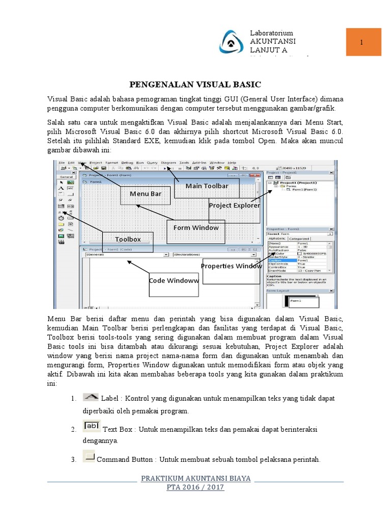 Pengenalan Visual Basic | PDF