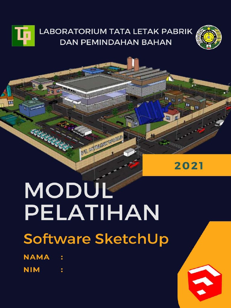 Modul Pelatihan Sketchup-1 | PDF