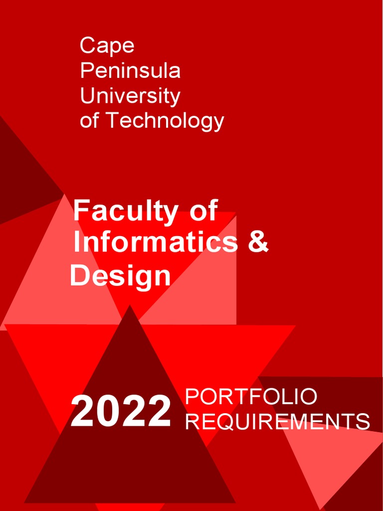 Portfolio Requirements 2022 | PDF | Drawing | Perspective (Graphical)