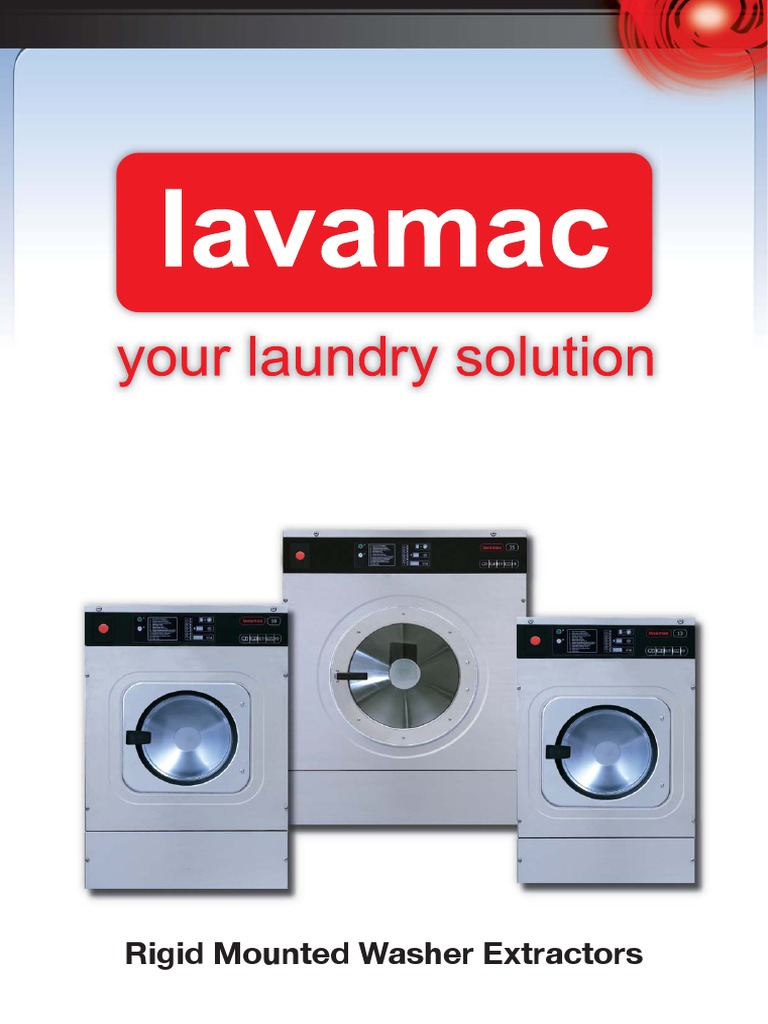 Lavamac LN Range ENG | PDF | Washing Machine | Water Heating