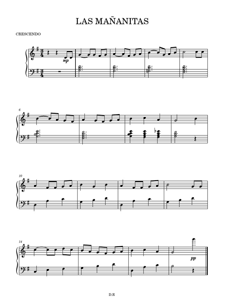 Las Mañanitas | PDF