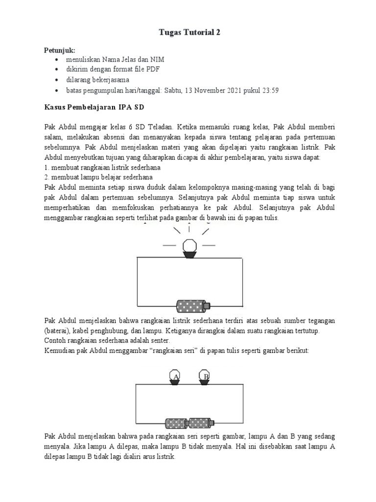 Tugas Tutorial 2 Tugas Akhir Program | PDF