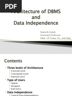 Three Tier DBMS Architecture | PDF | Databases | Conceptual Model