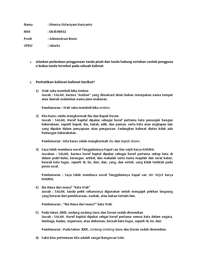 Diskusi 5 - Bindo | PDF