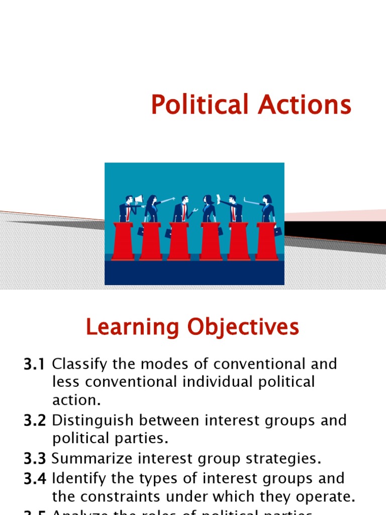 Political Participation & Groups | PDF | Activism | Human Nature