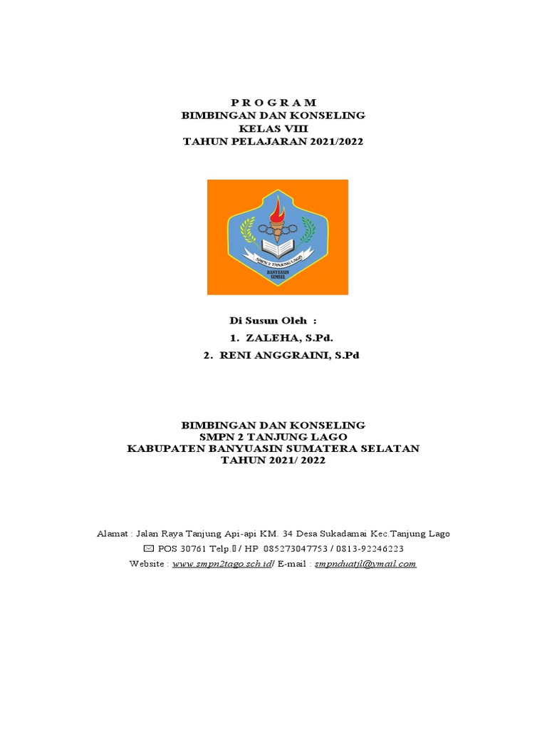 Program BK SMP Kelas Viii | PDF