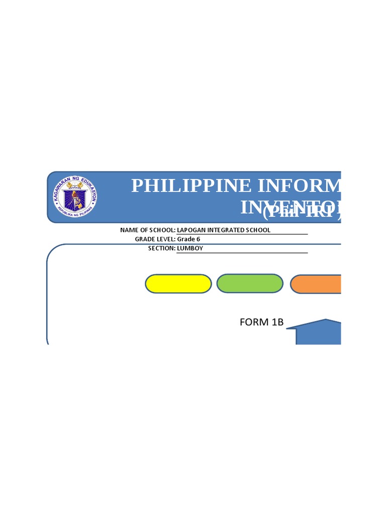 Philippine Informal Reading Inventory: (Phil-IRI) | PDF | Learning To ...