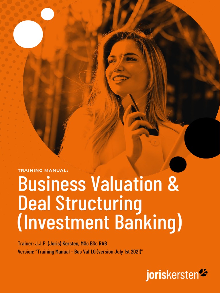 Business Valuation & Deal Structuring (Investment Banking) | PDF ...