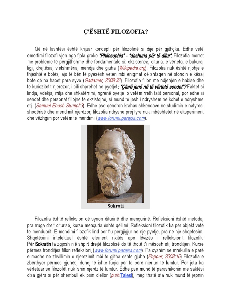 Çështë Filozofia | PDF