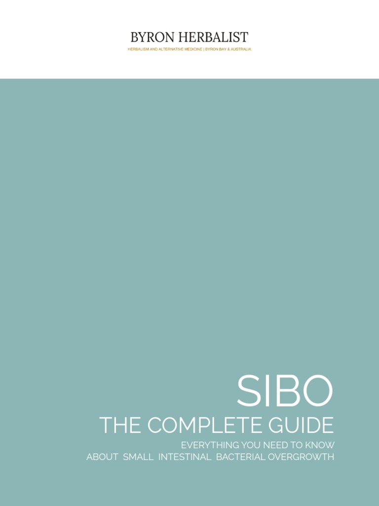 Complete Guide to SIBO: Symptoms, Testing & Treatment | PDF ...