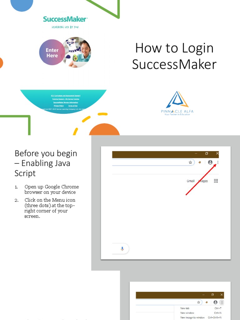 How To Login SuccessMaker | PDF
