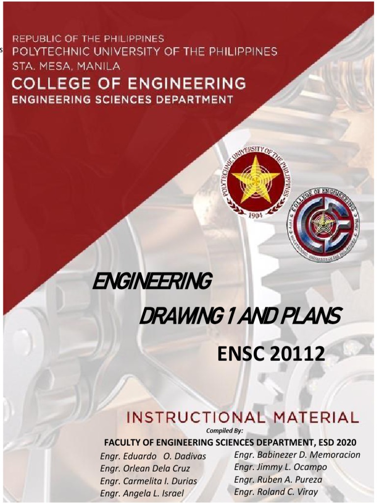 Engineering Drawing 1 and Plans: ENSC 20112 | PDF | Helix | Circle