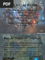 Introduction To Esports Induction Worksheet | PDF