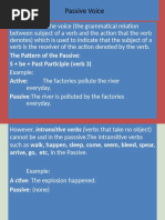 Passive and Active Verb Practice | PDF | Subject (Grammar) | Linguistic ...