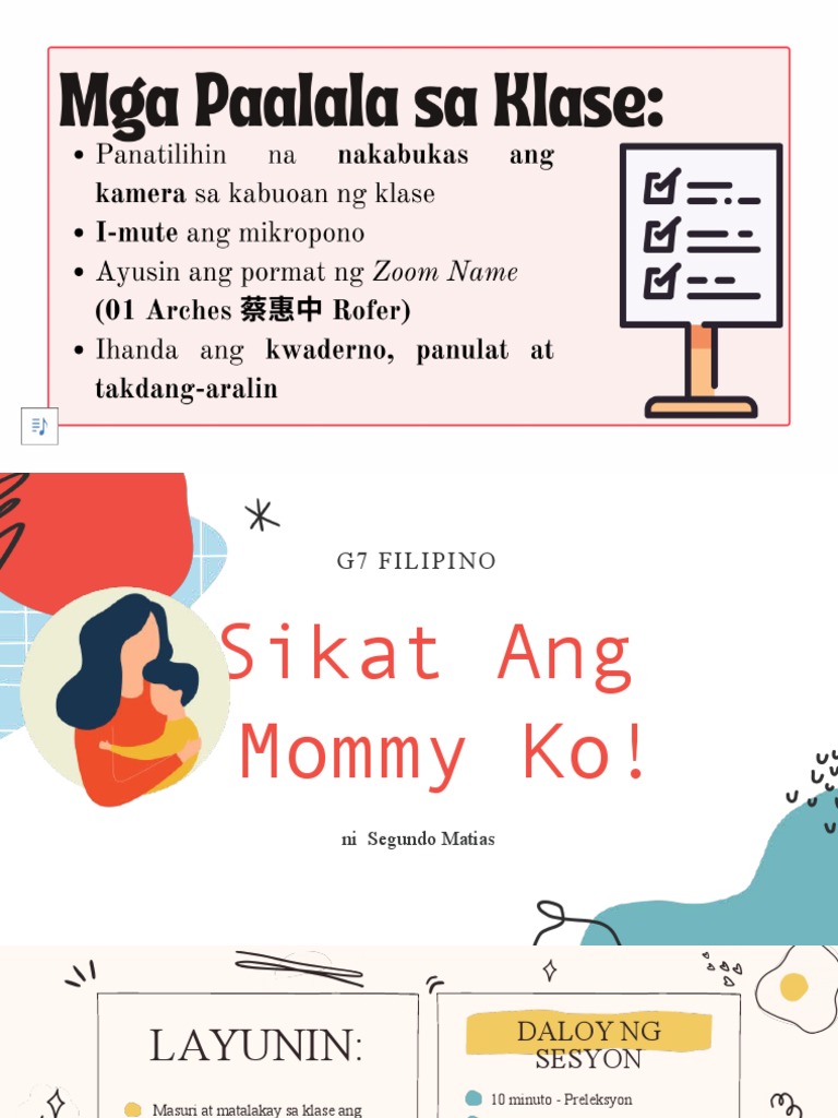 G7 Sikat Ang Mommy Ko! | PDF
