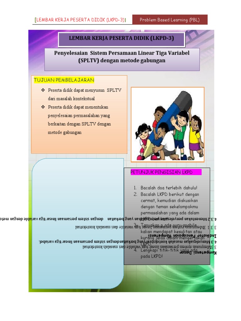 LKPD SPLTV GABUNGANnnnnjnnn | PDF