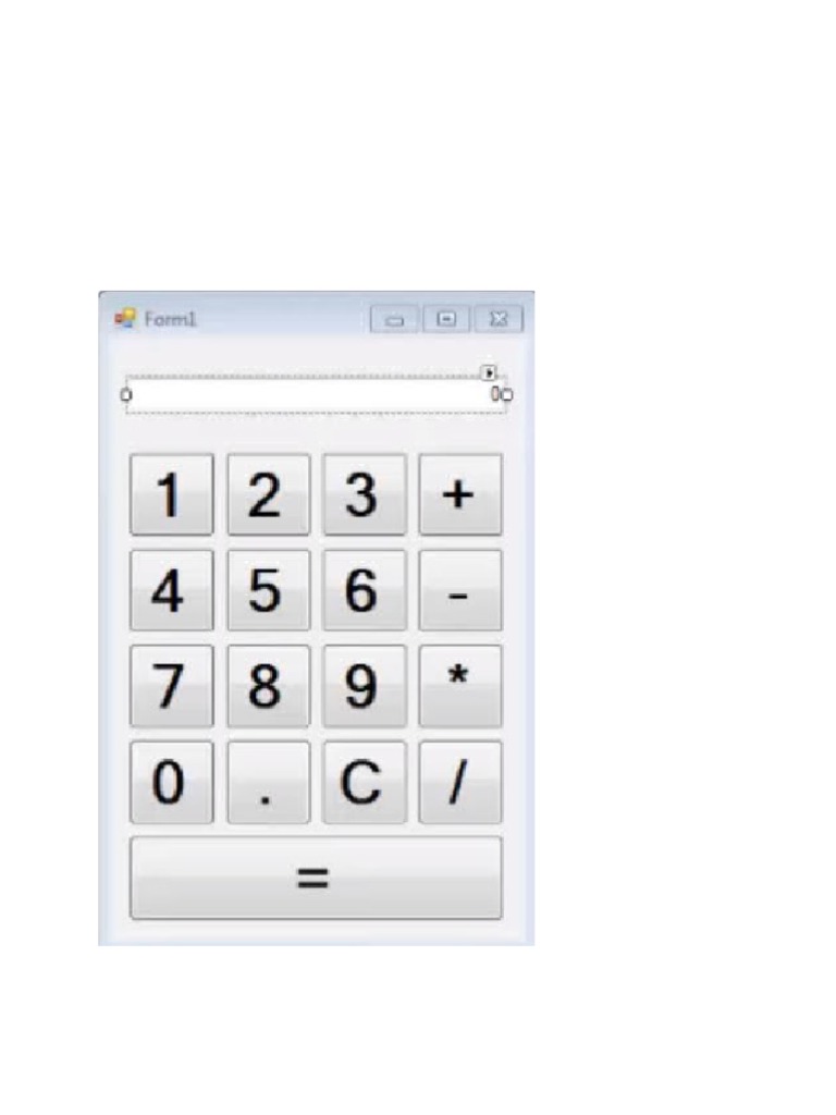 Simple Calculator | PDF | Computer Programming | Computing
