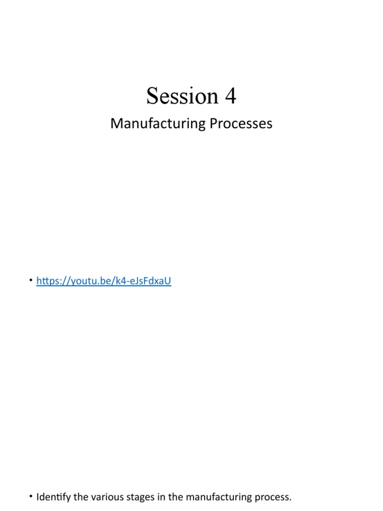 Manufacturing Processes | PDF