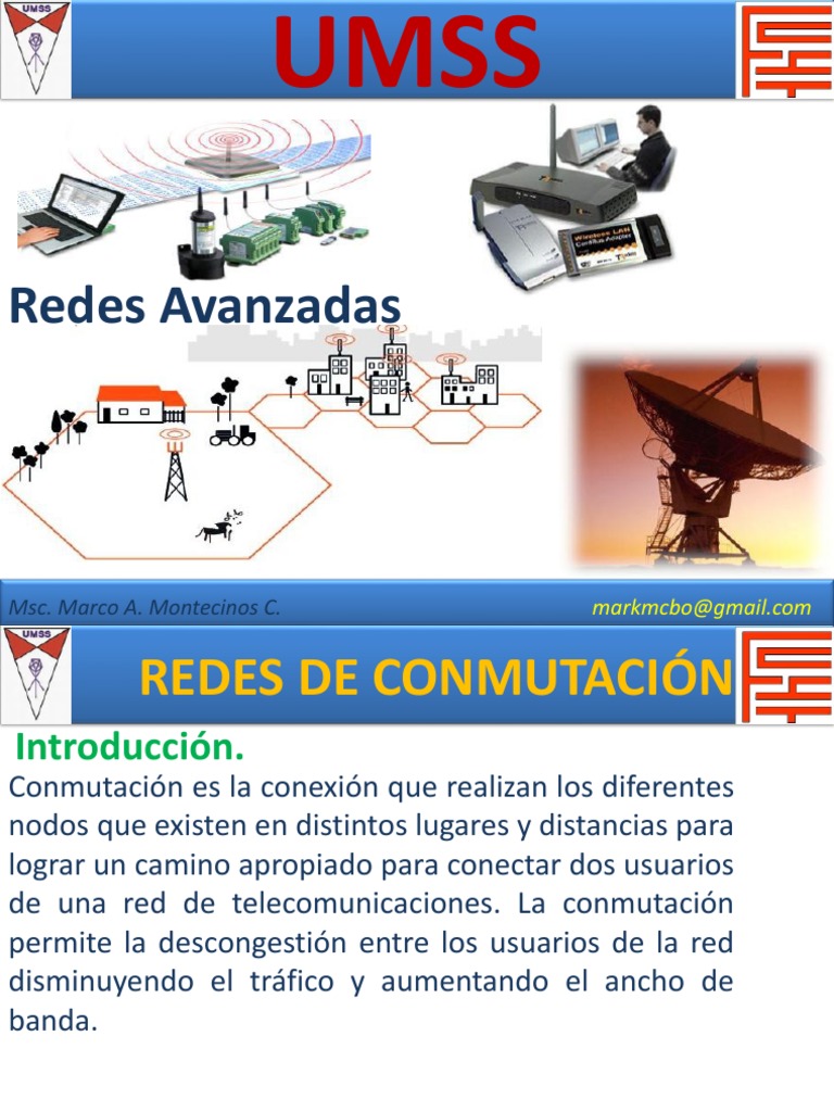 01 - Redes Conmutadas | PDF | Modo de Transferencia Asíncrona | Multiplexación