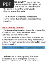 Basic and Expanded Accounting Equation | PDF | Equity (Finance) | Accounting
