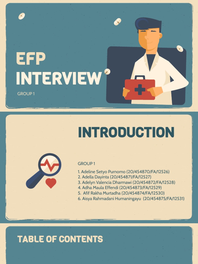 Interview Efp | PDF | Antimicrobial Resistance | Medical Prescription