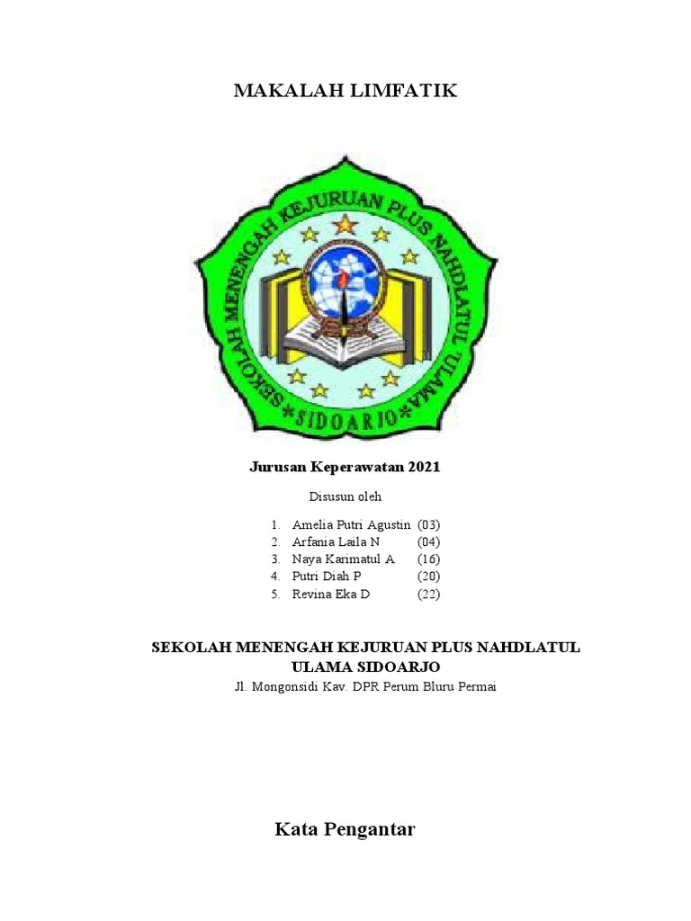 Makalah Limfatik | PDF | Ilmu Sosial | Sains & Matematika