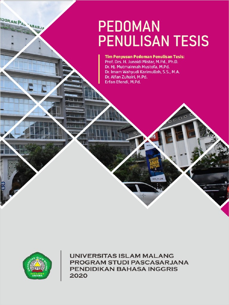 Pedoman Tesis Pascasarjana UIM 2020 | PDF | Seni