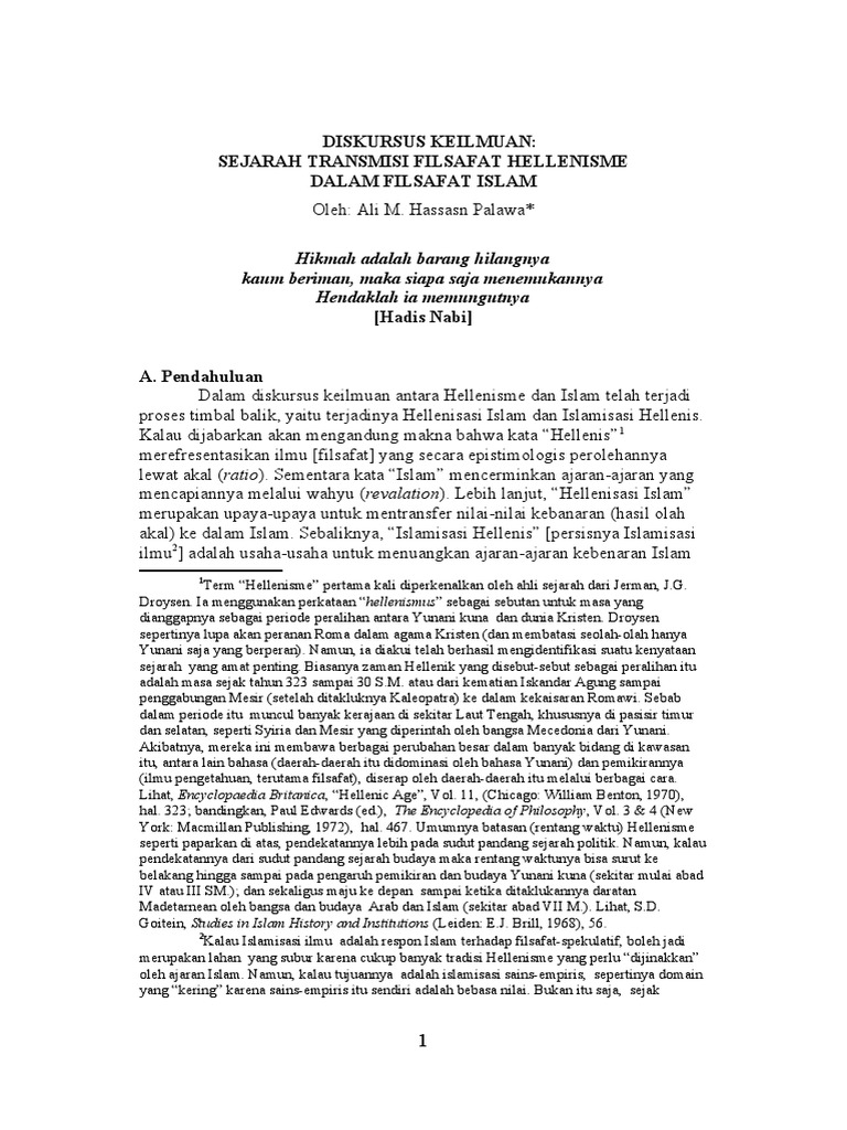 Makalah Hellenisme | PDF