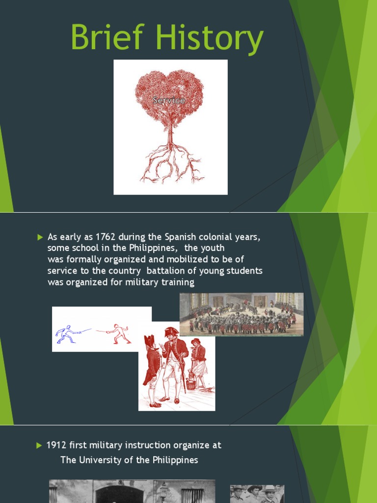 Brief History of Philippine ROTC | PDF | Philippines | Military