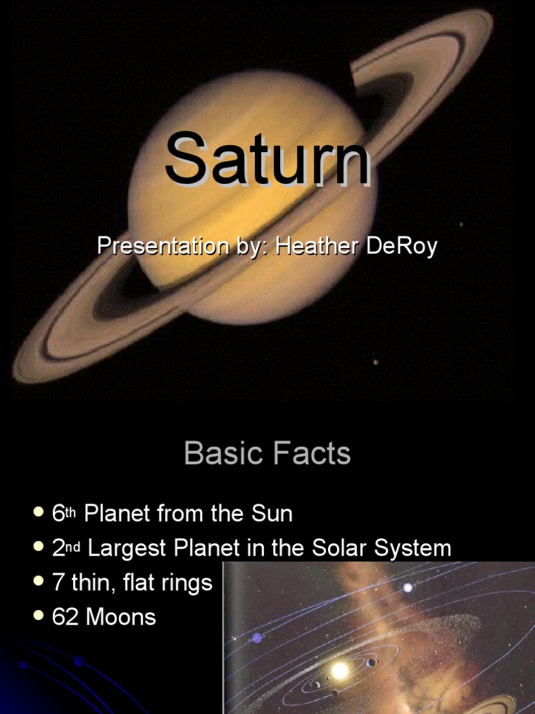 Saturn | PDF | Saturn | Planets