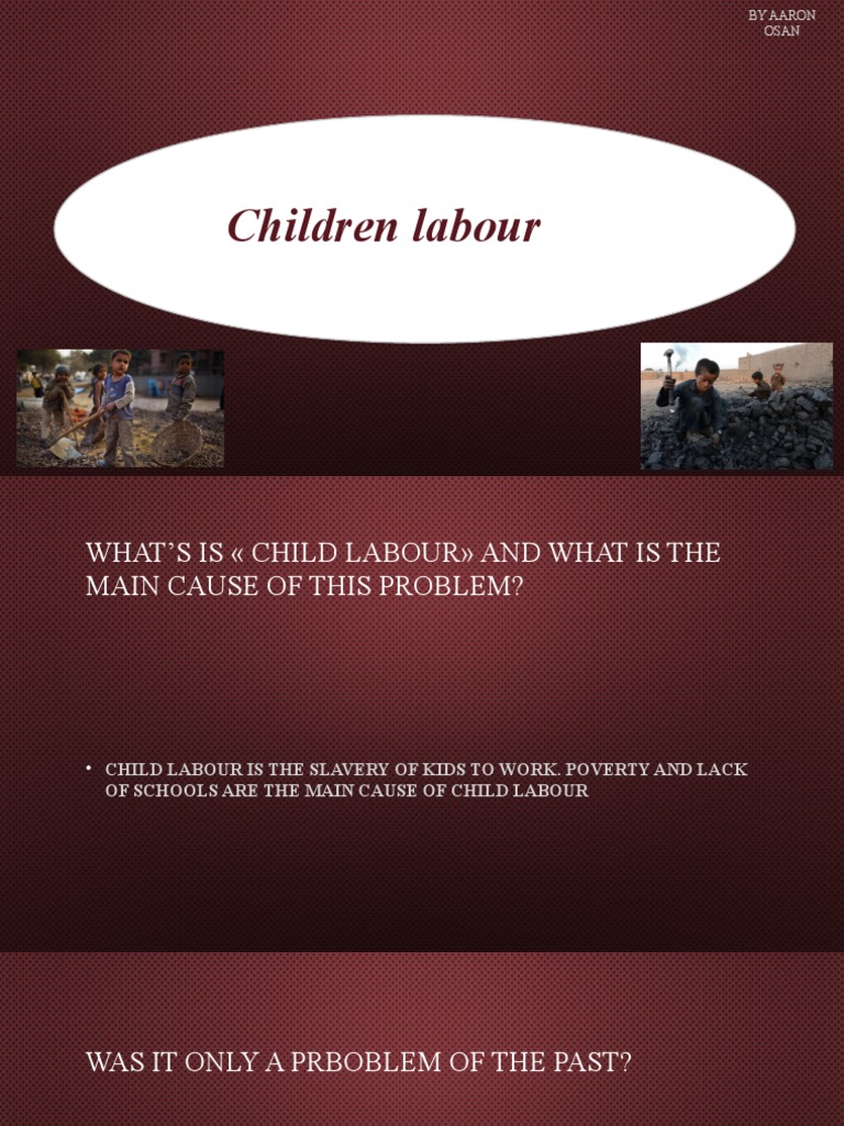 Child Labour Causes and Solutions | PDF
