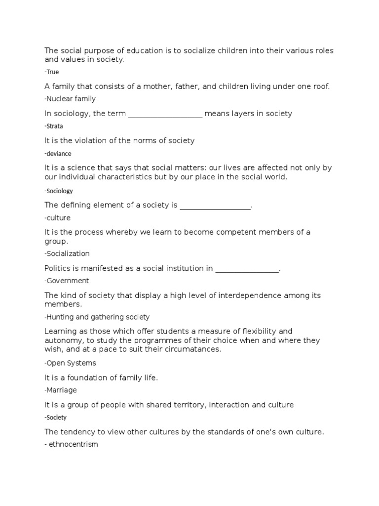 UCSP 2111 2012S Understanding Culture Society | PDF | Sociology | Family