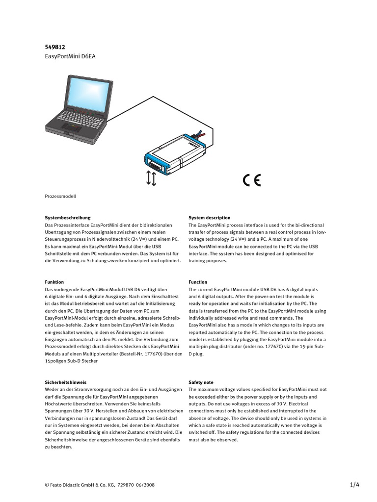 Easy Port Mini | PDF