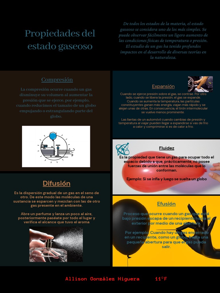 Propiedades Del Estado Gaseoso | PDF | Gases | Presión