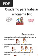 Cuadernillo - Fonema R | PDF | Fonética | Fonología