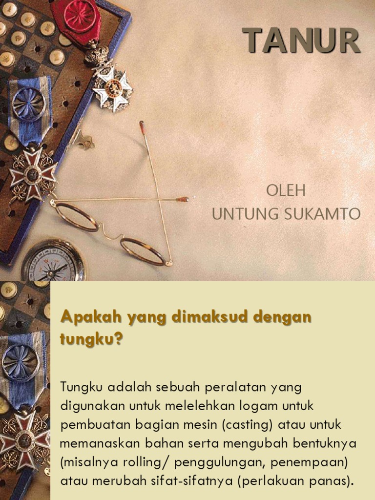 Jenis dan Fungsi Tanur dalam Metalurgi | PDF | Griya & Taman | Sains ...