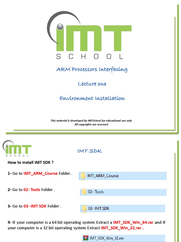 02 - Environment Installation | PDF