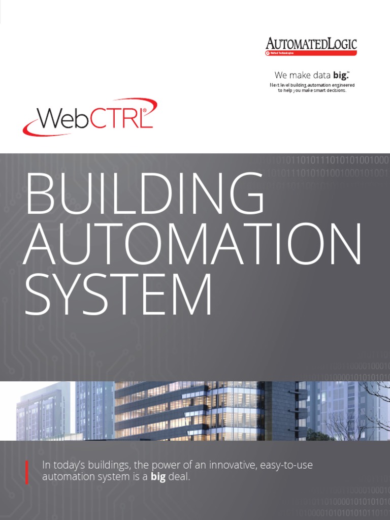 WebCTRL - Brochure - April 2016 | PDF | Building Automation | Automation