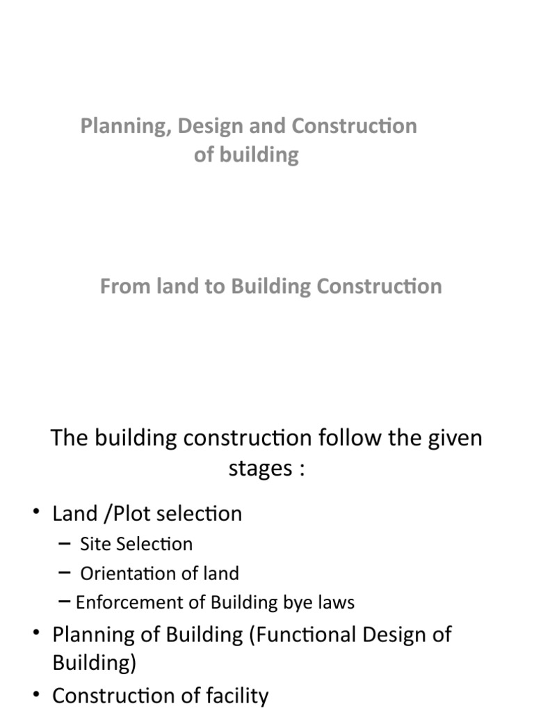 Planning Design and Construction of Building | PDF | Room | Window